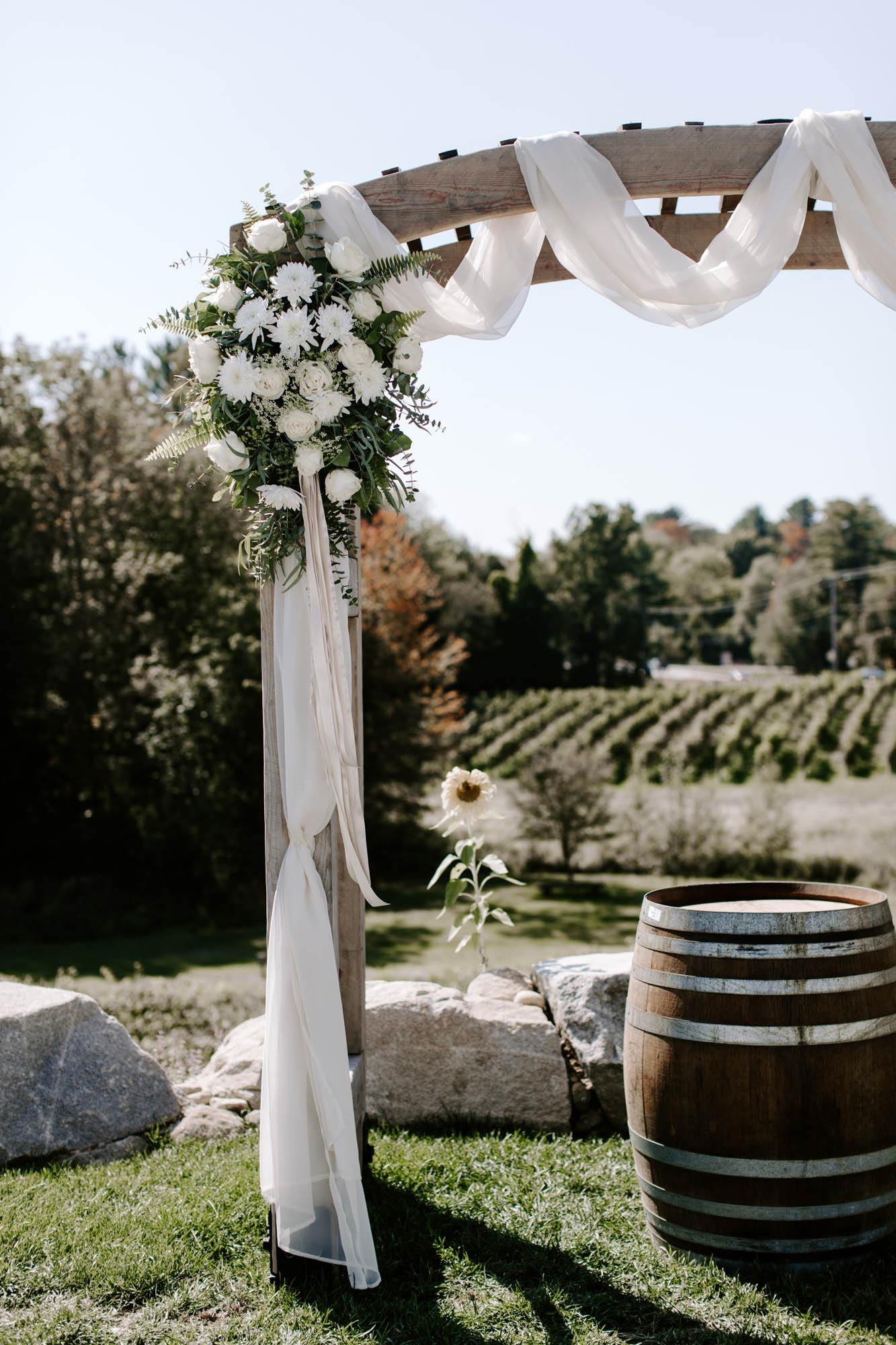 Vineyard Overlook | LaBelle Winery Amherst
