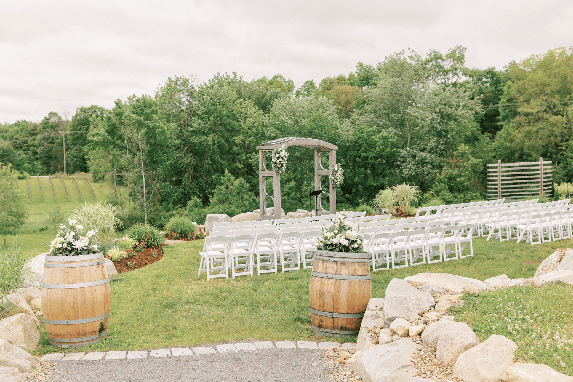 Vineyard Overlook | LaBelle Winery Amherst