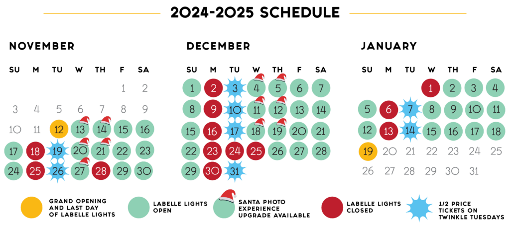 LaBelle Lights | Outdoor Holiday Light Display | Southern NH